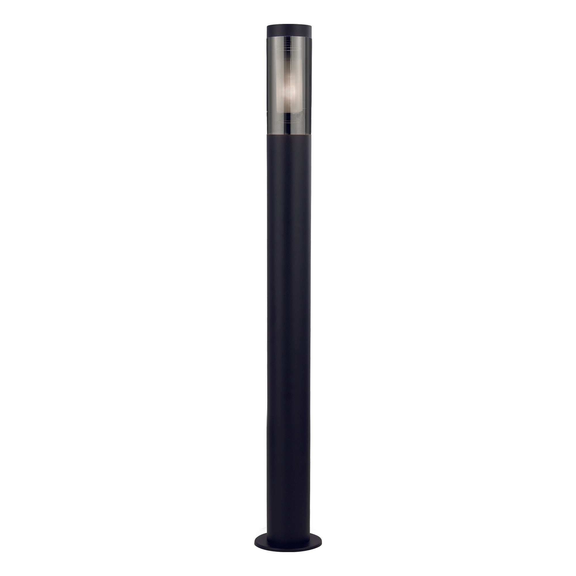 Buy Searchlight Batton Black Outdoor Bollard 90cm