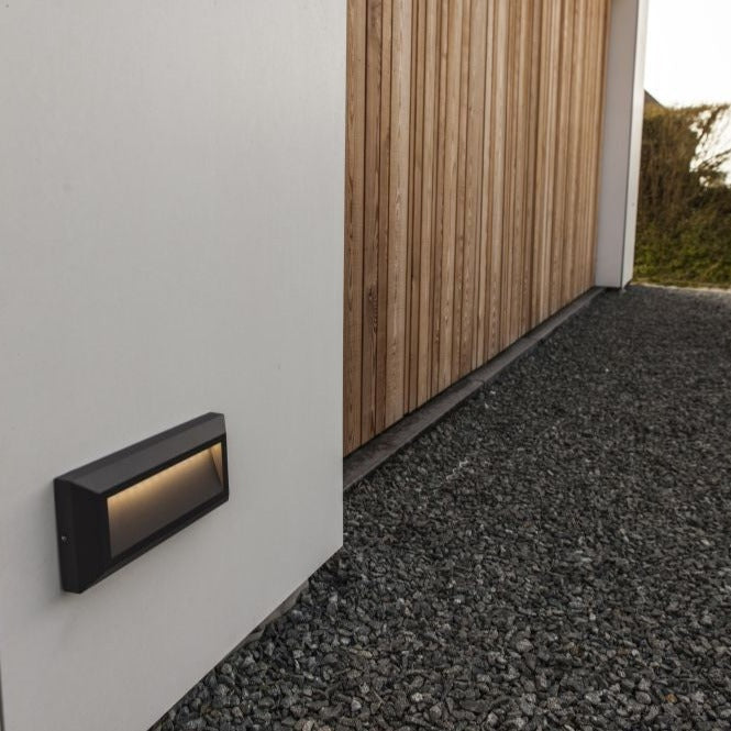 Buy Lutec Helena Outdoor Grey LED Wall Light