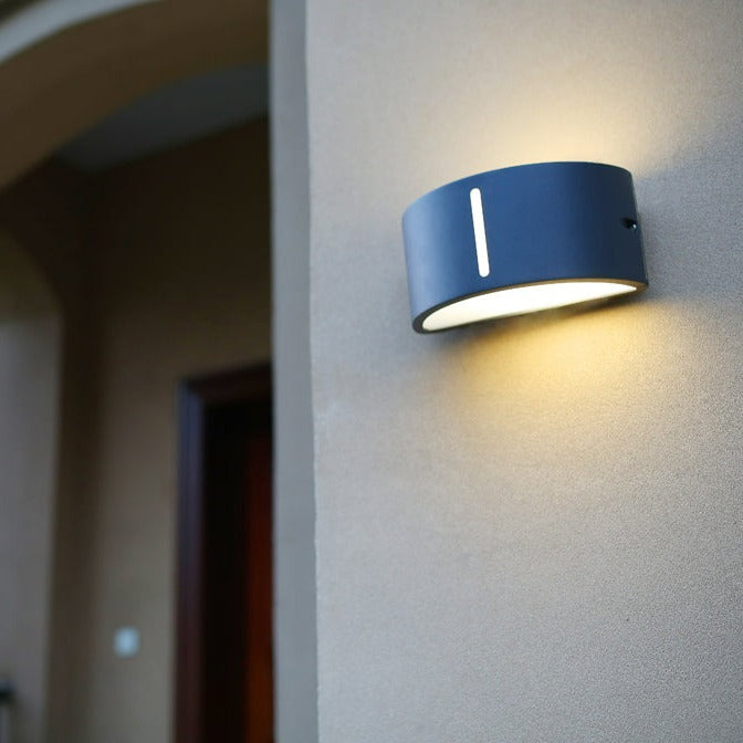 Buy Lutec Bonn Outdoor Wall Light - Dark Grey