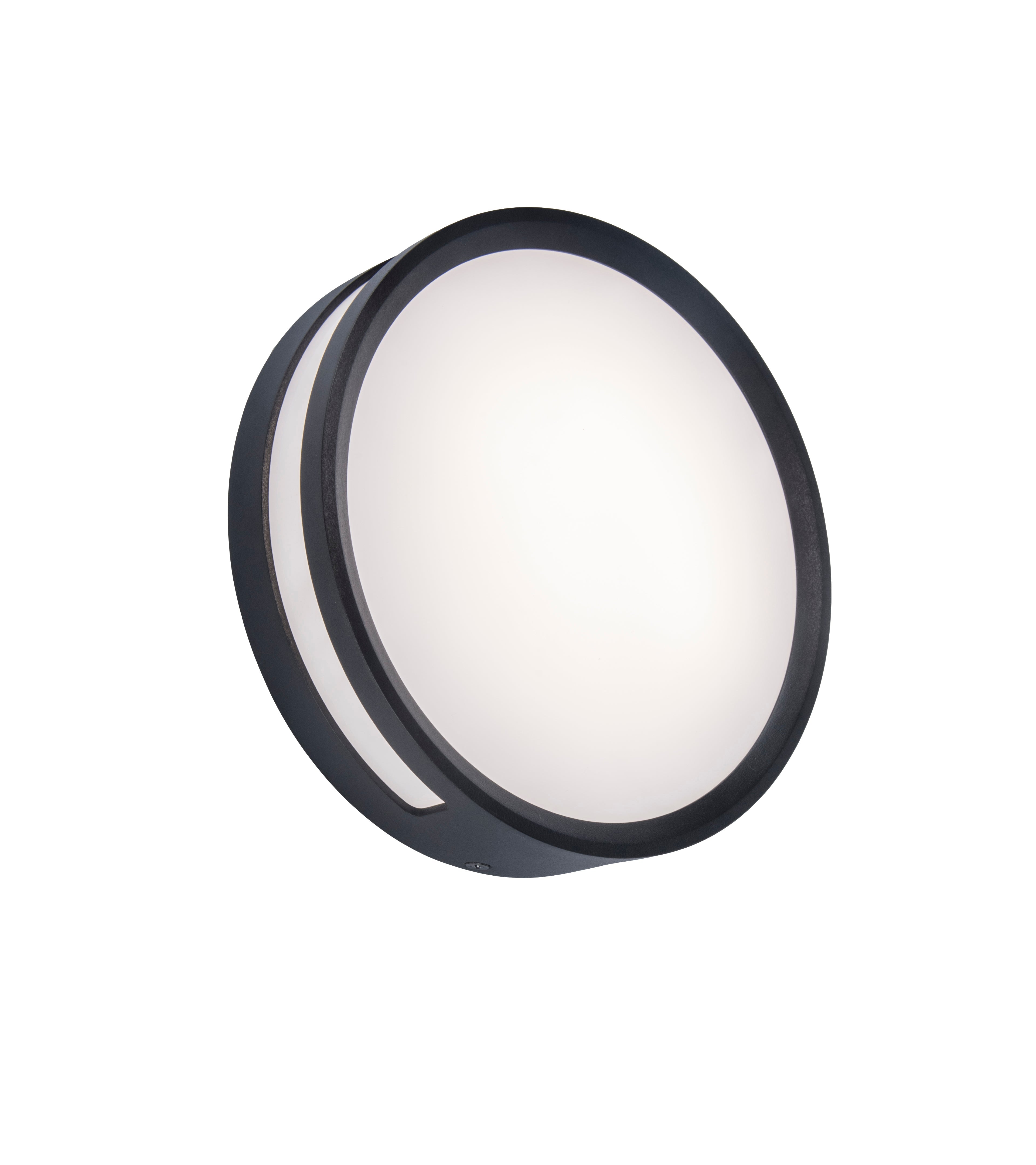 Buy Lutec Rola Outdoor LED Flush Ceiling Light - Grey
